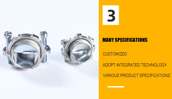 1/2 Inch Zinc Die Cast Romex Cable Connector - IP68