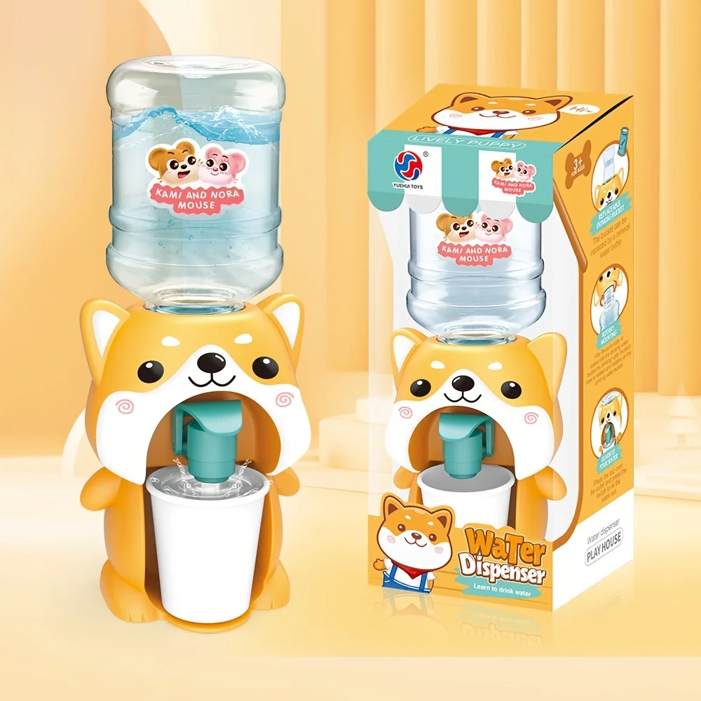 Cartoon Drink Water Dispenser Toy Mini Drinking Water Machine Kitchen ...