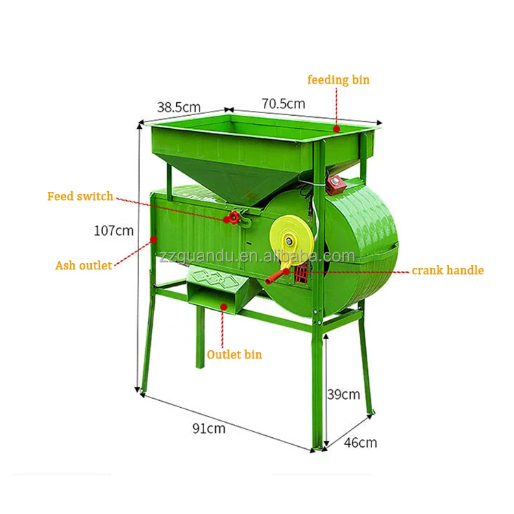 Zzgd Factory Price Peeler Peeling Cocoa Bean Winnowing Machine For ...