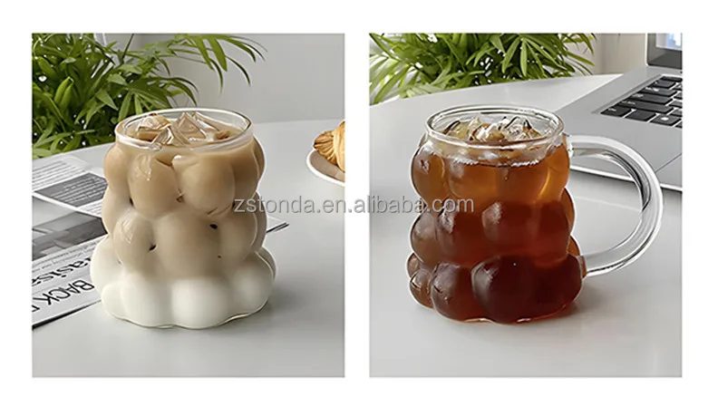 Hot Selling Hand Blown Grape Shaped Glass Cups,Reusable Heat-resistant ...