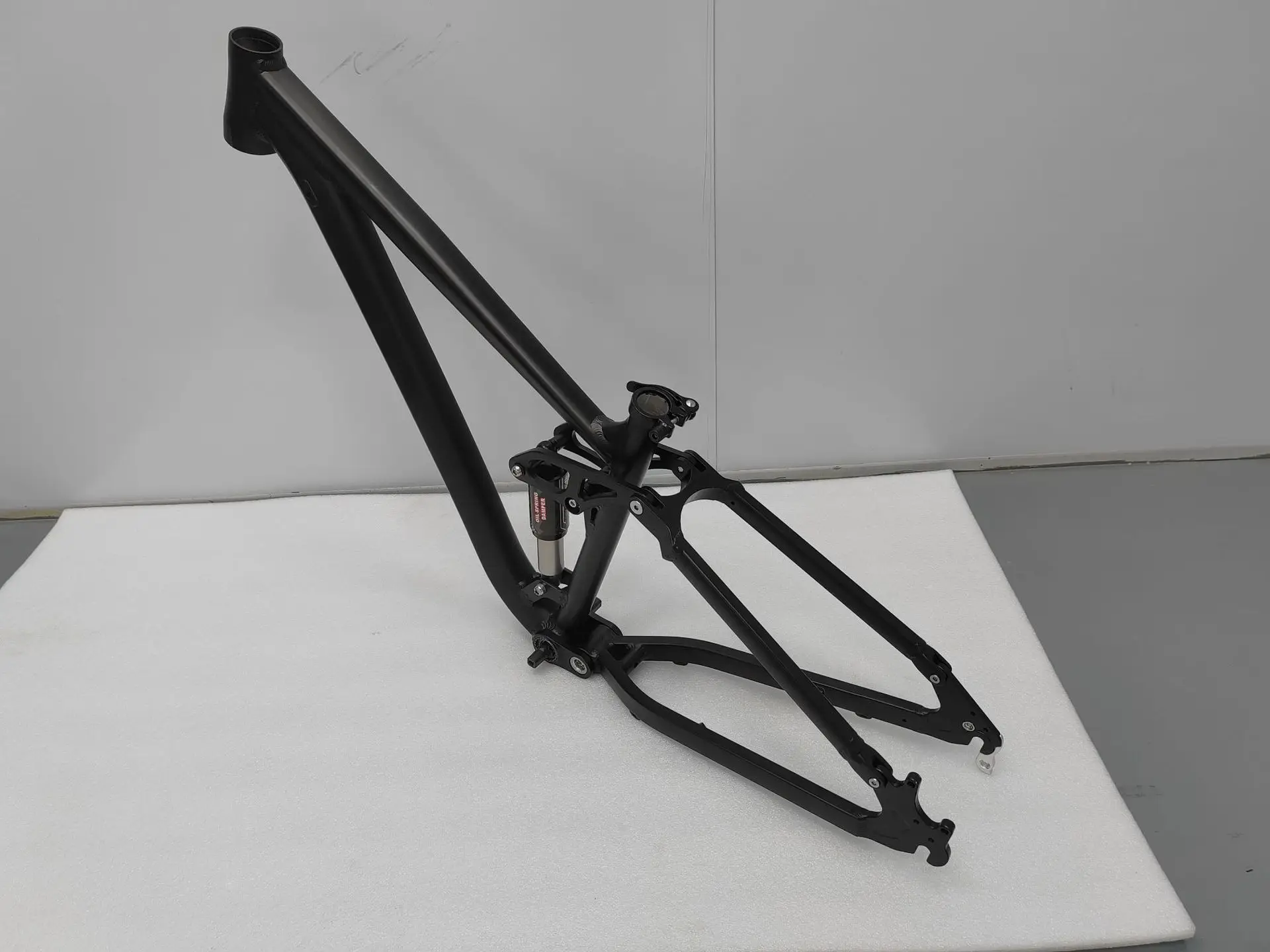 Aluminum Alloy Full Suspension Mountain Bike Frame MTB Bicycle Frame ...