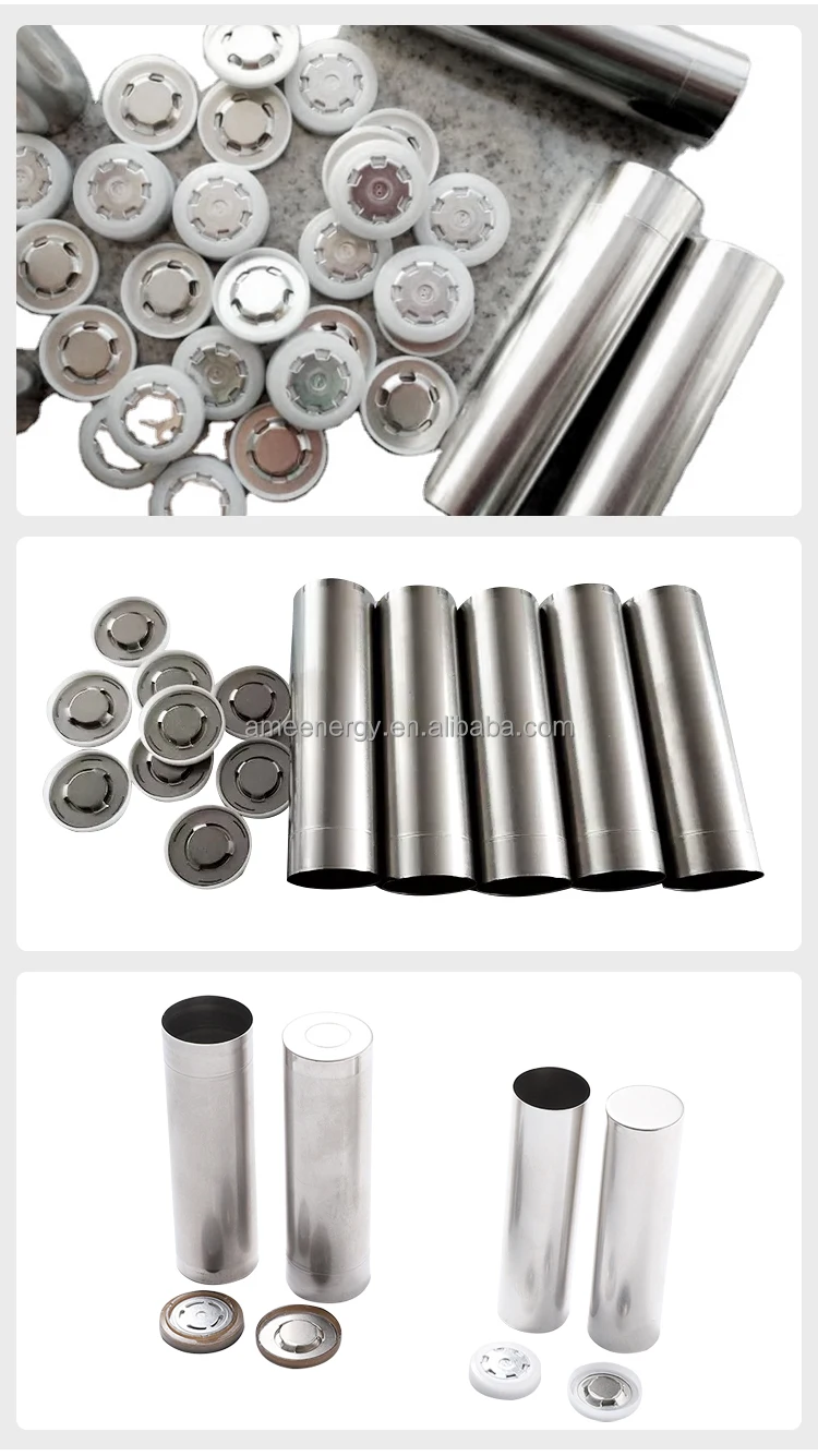 Lithium Ion Battery Case - 18650 Grooved Cylinder Cell