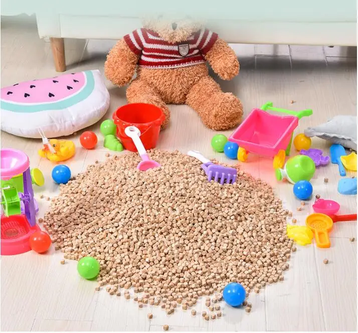 1kg Pack of 10mm Wood Cube Logs - Perfect for Educational Toys