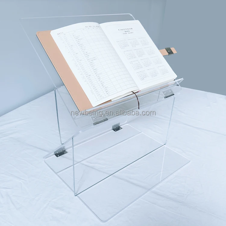 Factory Custom Jewish Shavuot Acrylic MetaLucite Foldable Shtender ...