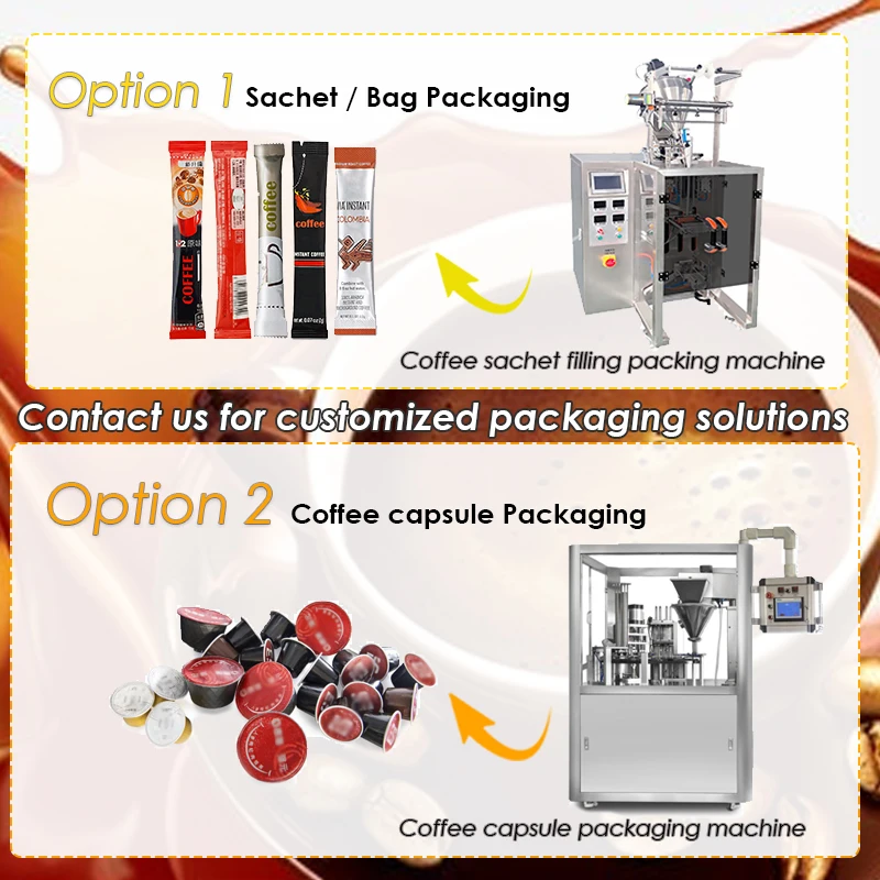 Factory Direct Sales Automatic Coffee Bag Filling And Packaging Machine ...