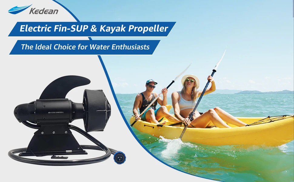 Fishing Kayak Belly Boat Motor - 600W Thrust & Remote Control