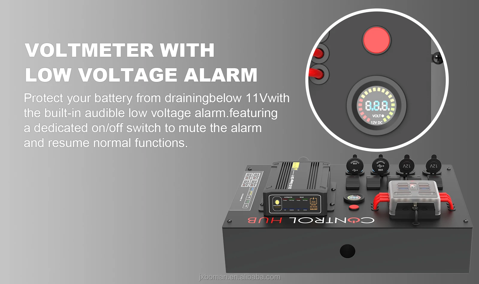 12v Volt 4wd Dual Battery System Dc Rocker Switch Power Distribution ...