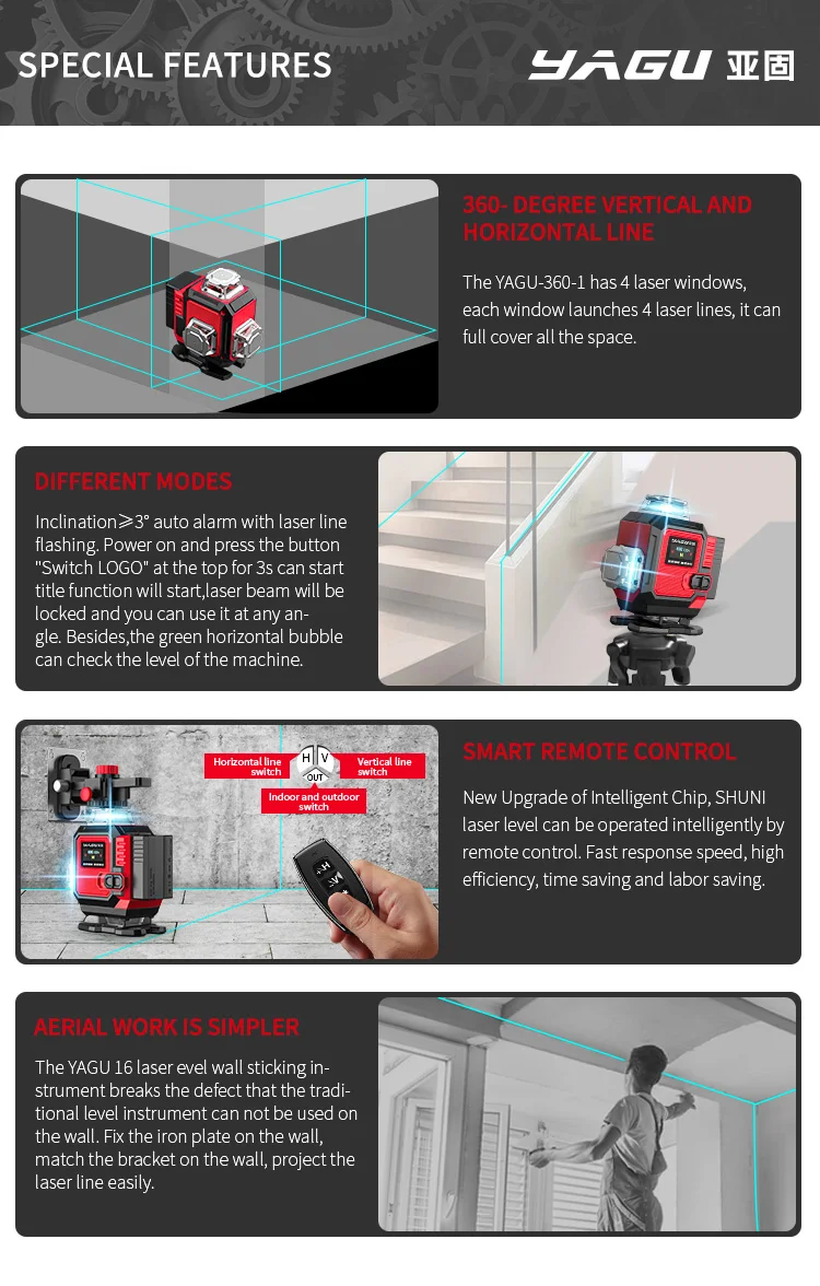 Shunhui Laser 4d - Precision and Visibility in Sunlight