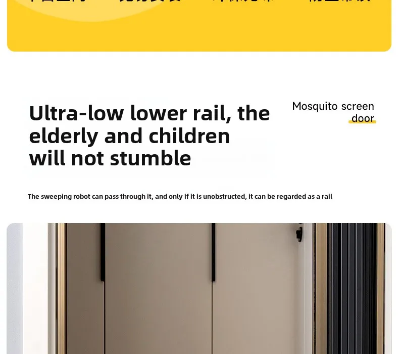 Diamond Mesh Folding Sliding Invisible Telescopic Lock Anti-theft Door ...