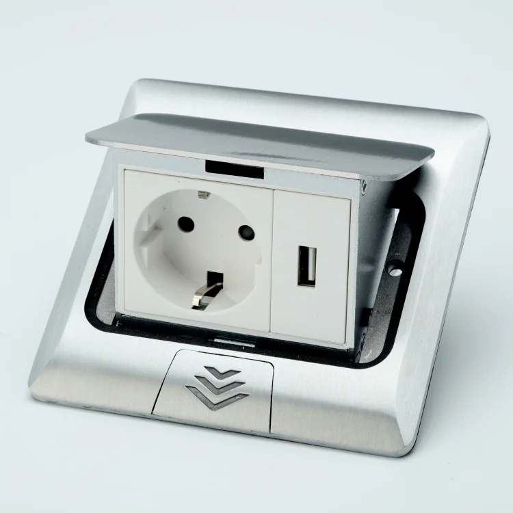 Stainless Steel Pop up Floor Mounted Electrical Outlets and Usb /best ...