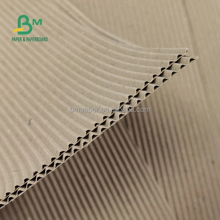 Single Face 2ply Fluting Corrugated Kraft Liner Cardboard Sheet - Buy E ...