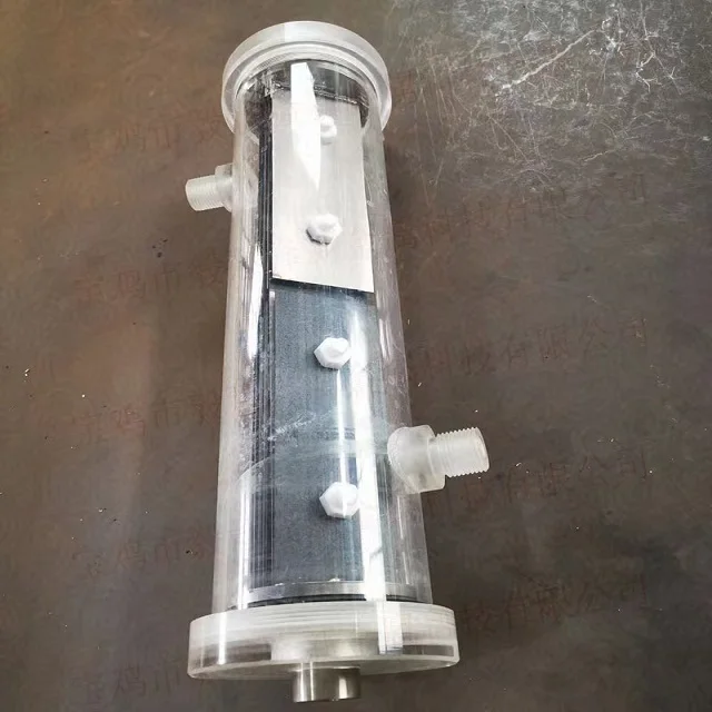 KIG Titanium Anode Tubular Electrolysis Cell 300g 500g Sodium ...