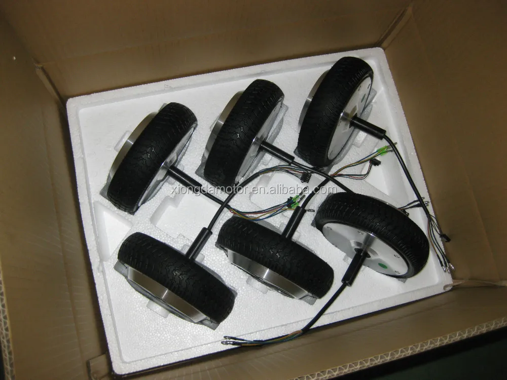 Xiongda 8'' Electric Scooter Brushless Dc Hub Motor With Solid Tyre ...