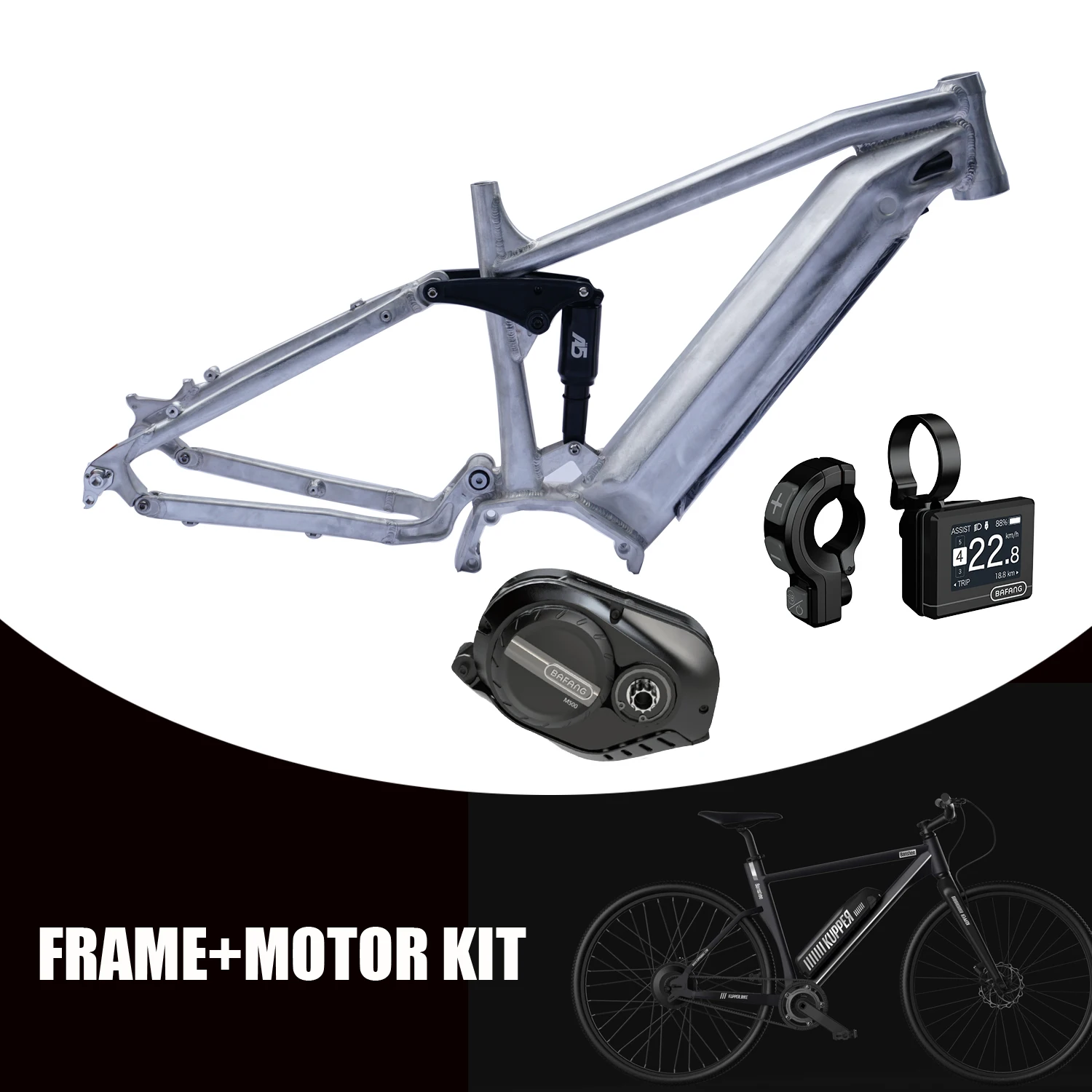 E-MTB Frame Bafang M500 M510 M600 Mid Motor ebike frame| Alibaba.com