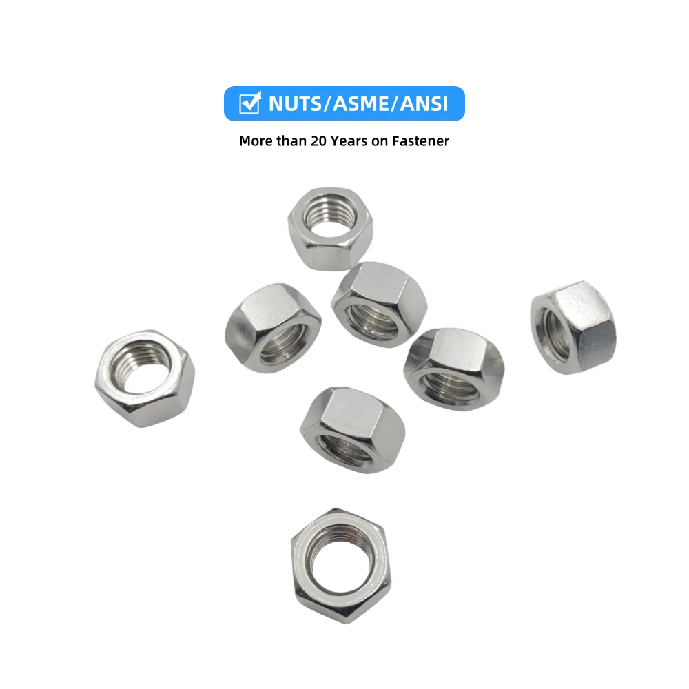 DIN934 M14 Hex Nut Zinc Plated Steel Stainless Steel Carbon Steel ...