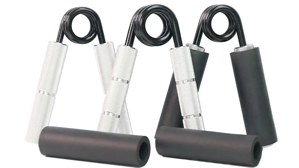 50-350lbs Heavy Fitness Metal Gym Exerciser Handgripper Strengthener ...