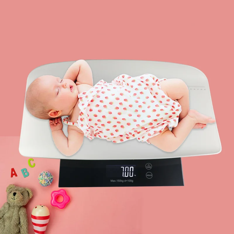 150kg Baby and Mother Weighing Scales Separable Height Measuring ...