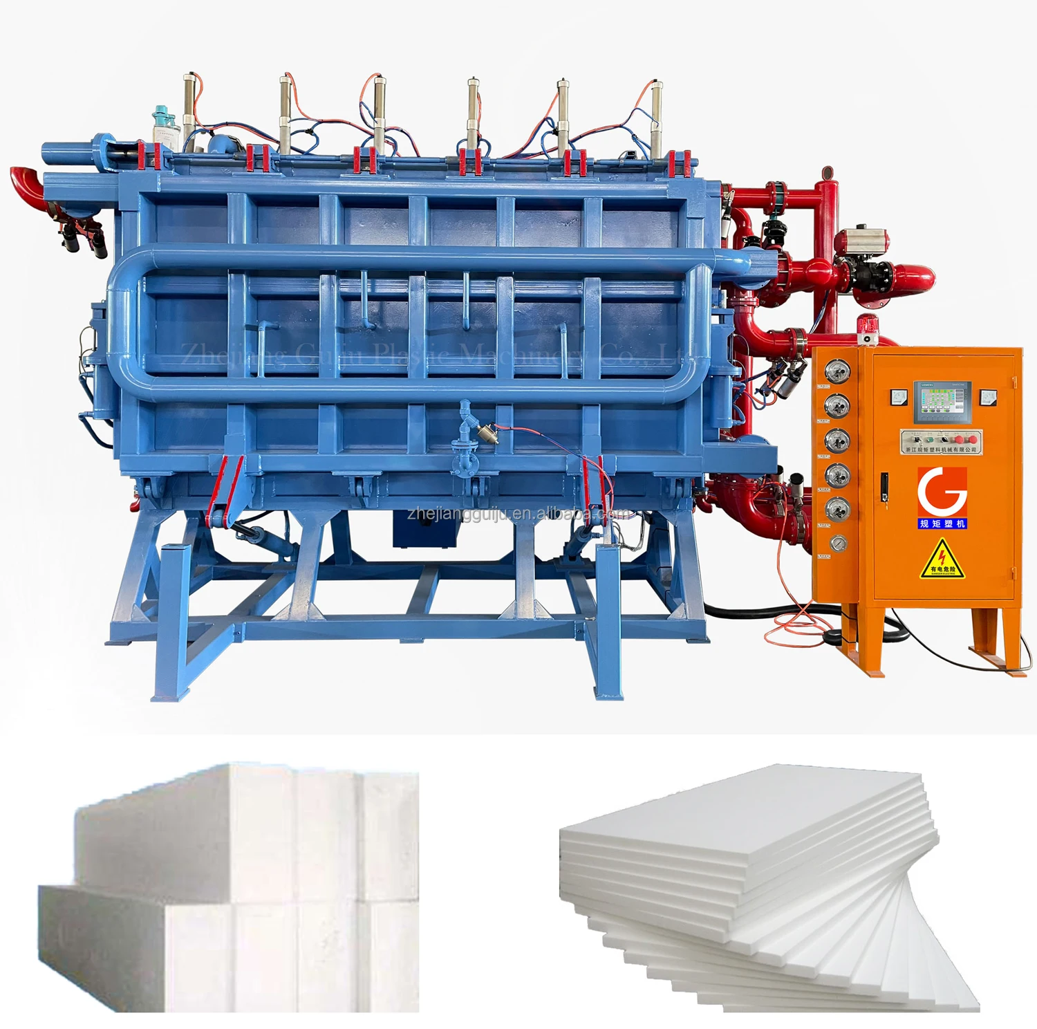 GUIJU Best Price Polystyrene EPS Block Moulding Machines High Capacity ...