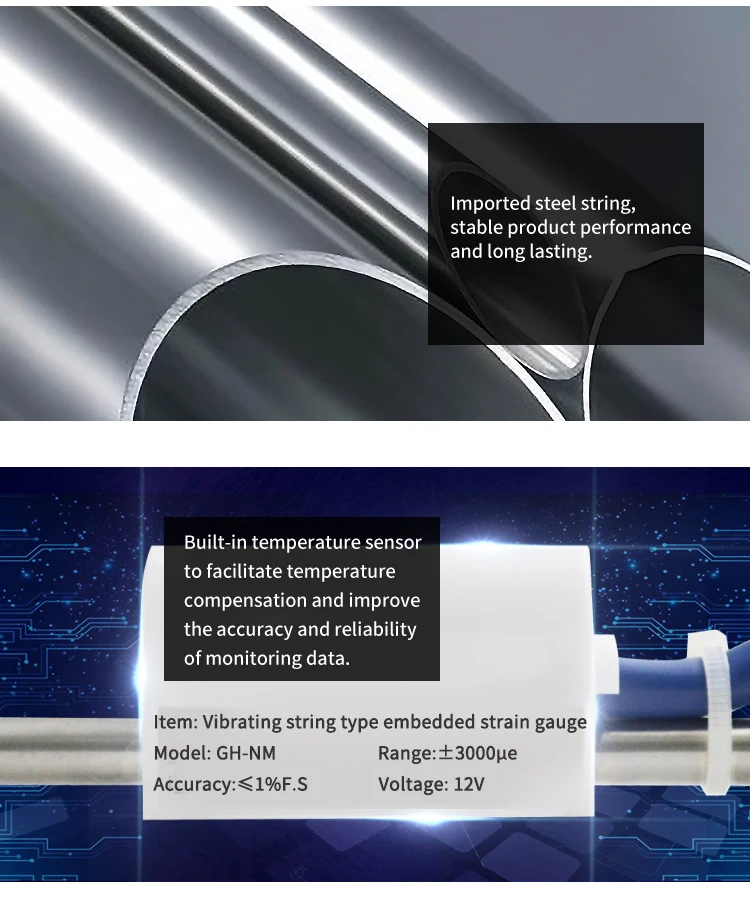 Gemho Wholesale Factory Price Precision Wired Strain Gauge Sensor ...