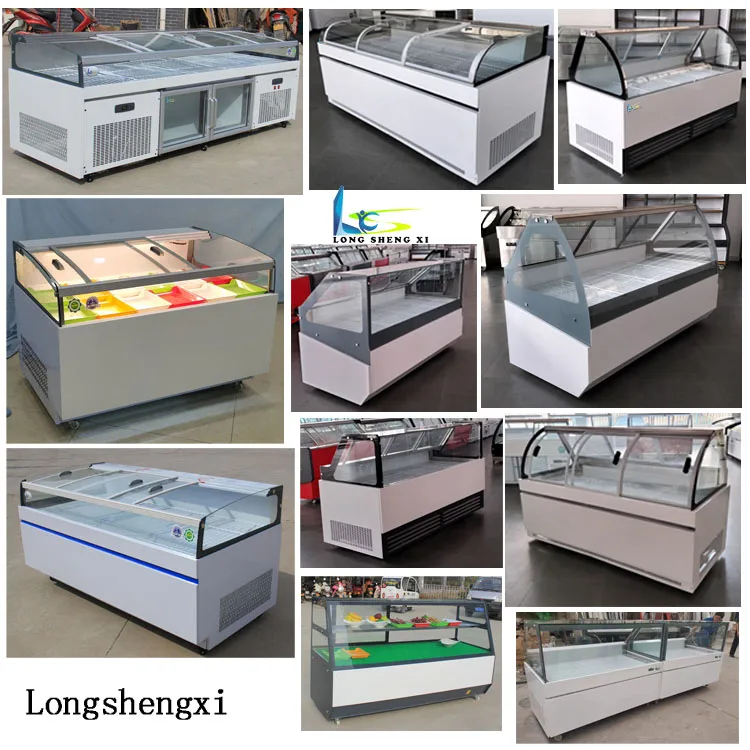 Single-temperature Meat Refrigerator for Displaying Fresh Meat
