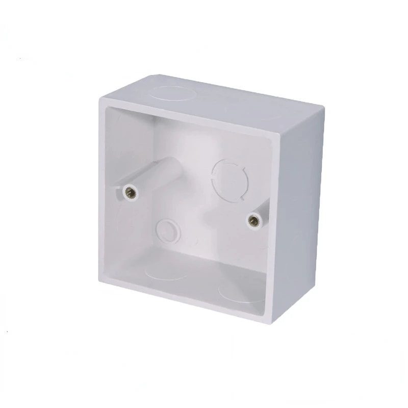 Surface Mount Pvc Junction Box Home Use Wall Socket Bottom Box One Gang ...