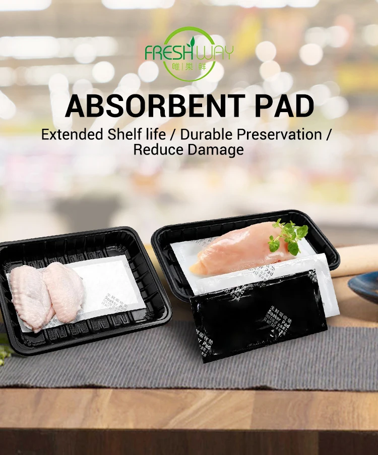 High Water Absorption Pad - Ideal for Fruits & Vegetables