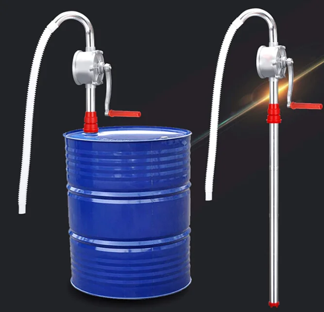 Yellow Jacket Lever Action Petrol Diesel Manual Compressor Hand Crank ...