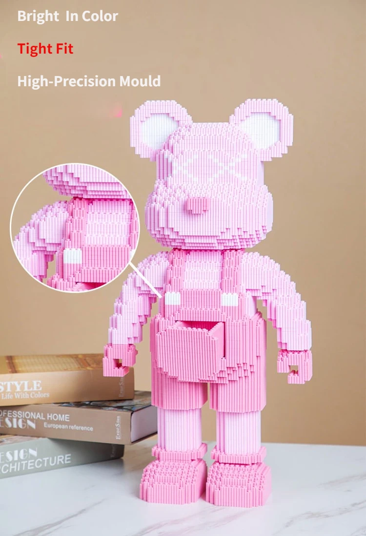 Bearbrick Multi Models Building Blocks House Decoration Educational Toy ...
