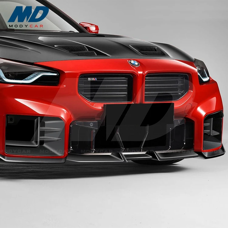 Pt Style Carbon Fiber Front Bumper Vent For 2023 Bmw 2 Series G87 M2 ...