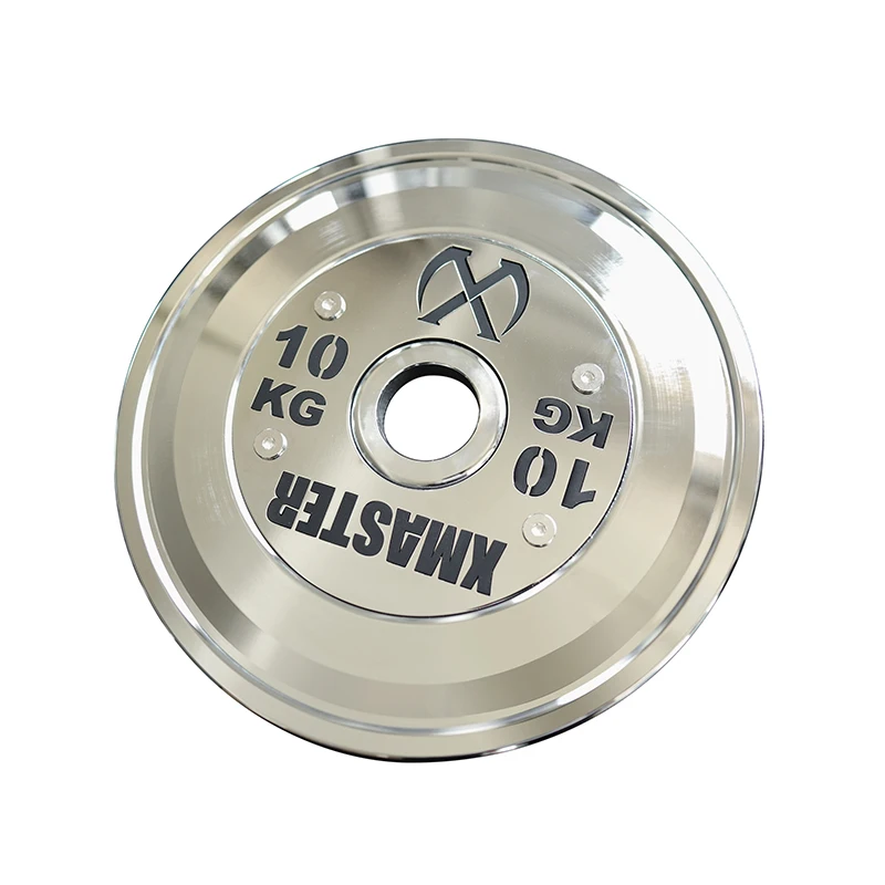 Xmaster Pro Chrome Powerlifting Steel Plates - Durable & Precise