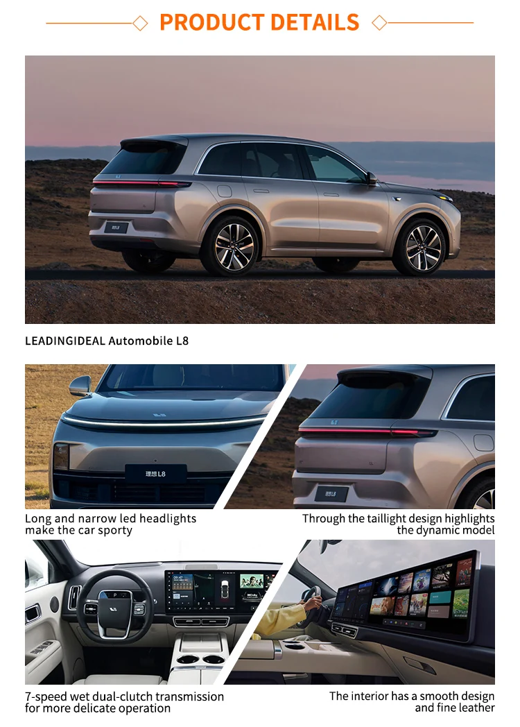 Xinhe Big Discount Lixiang L7 Li L8 L9 4x4 Four Wheel Drive Hybrid Suv For Export Belarus Russia ...