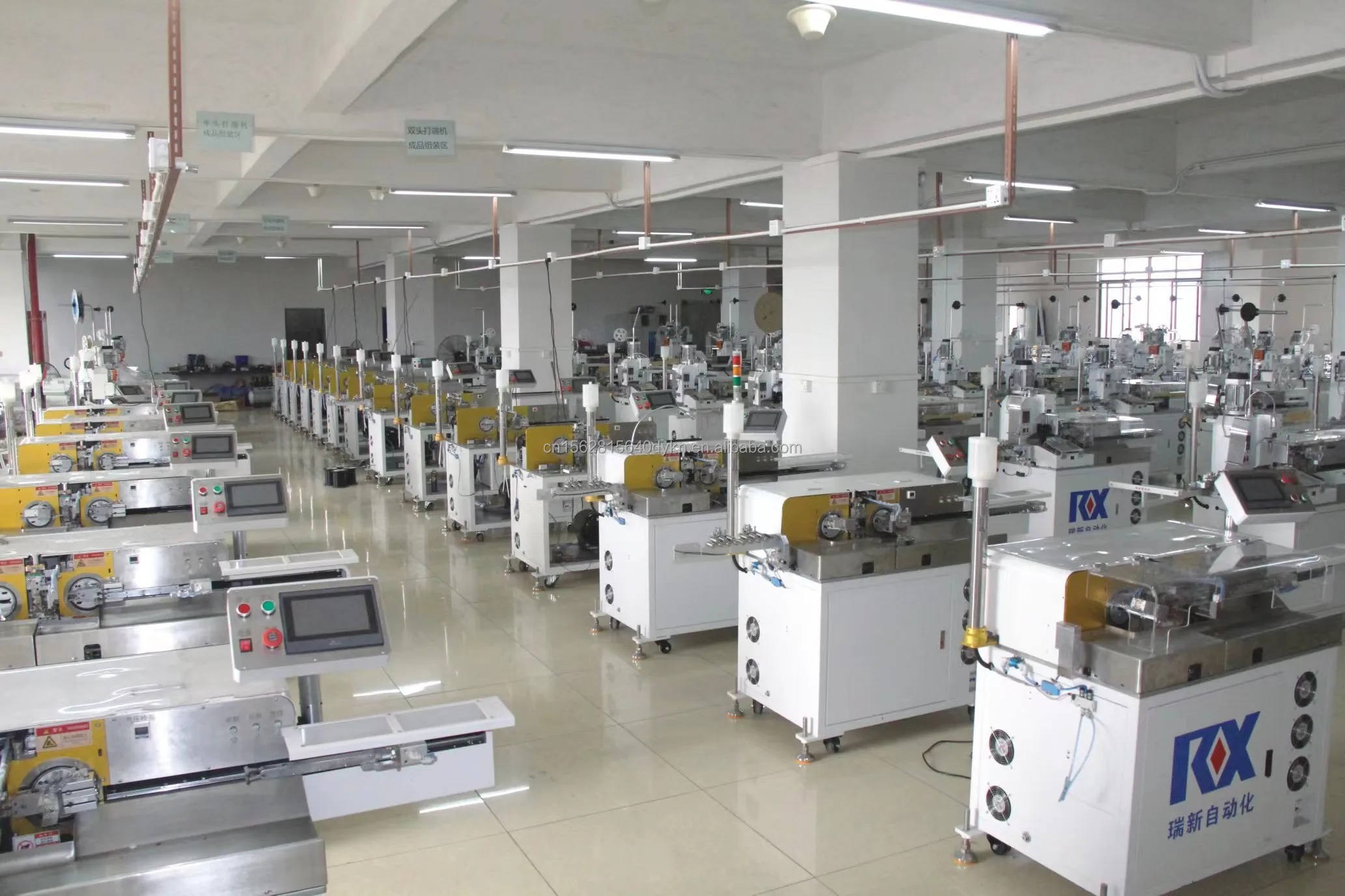 RX-0128N Semi-Automatic IDC RAST 2.5/5.0 Cable Connector Termination ...