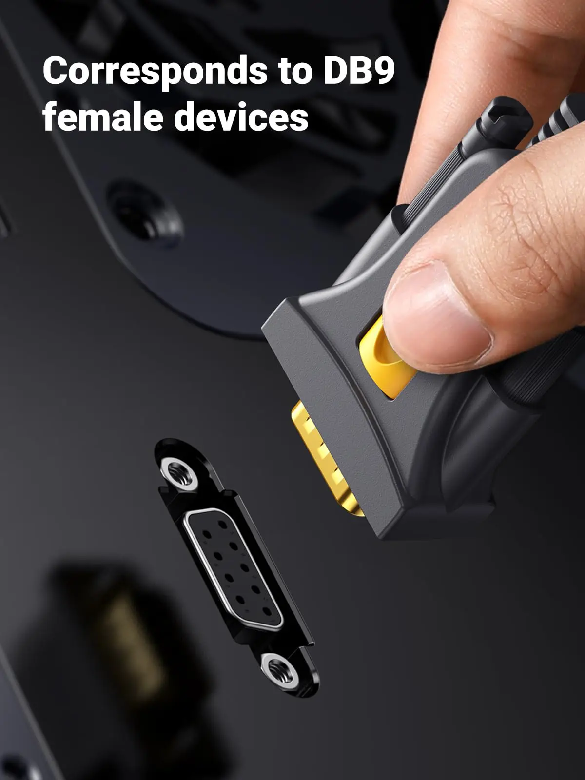 Ugreen Usb To Serial Adapter Serial To Usb Adapter Db9 Male 9 Pin With ...