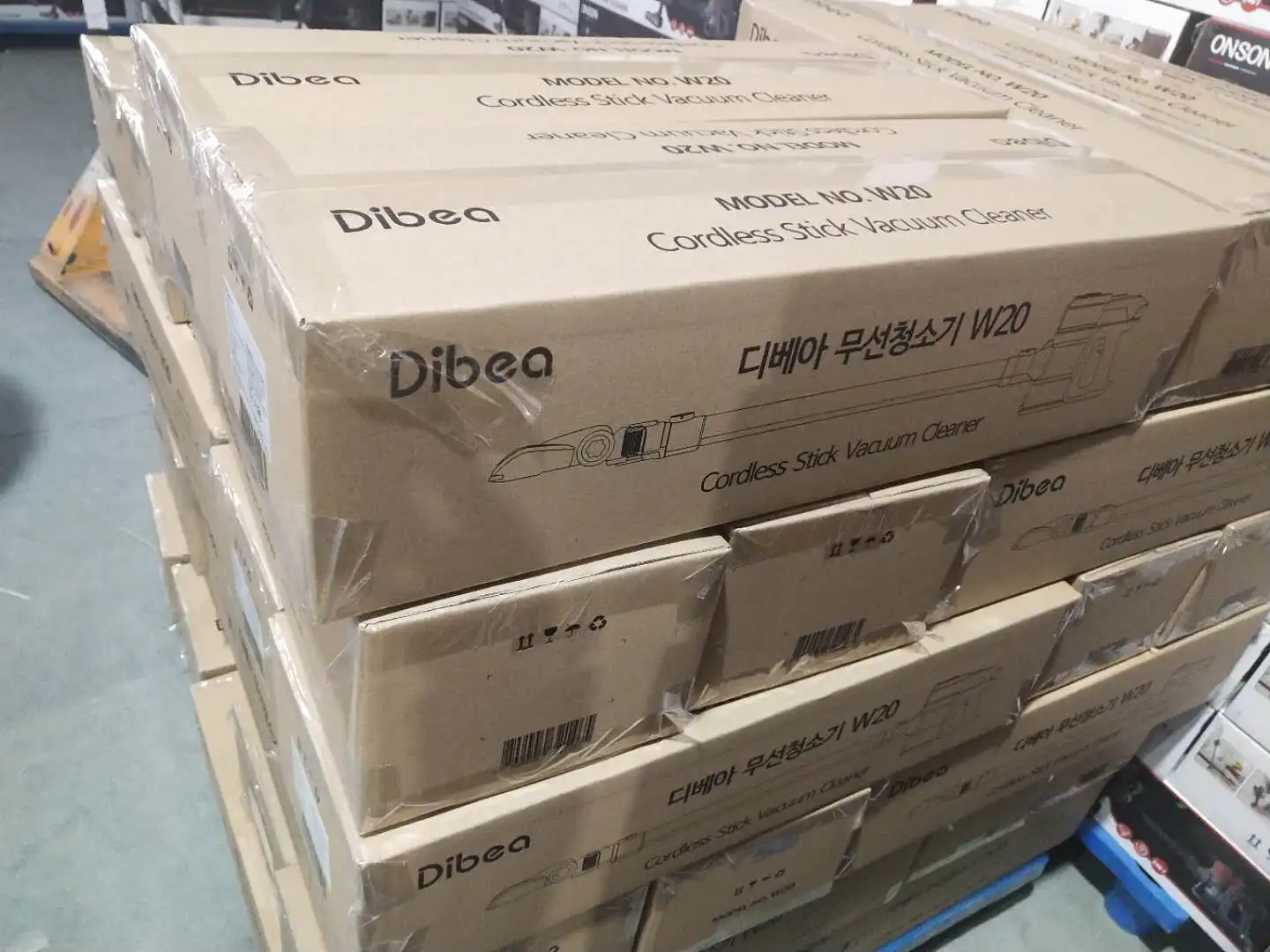 Top Seller Dibea Fc22 Cordless Stick Handy Wireless Cyclone Vacuum ...