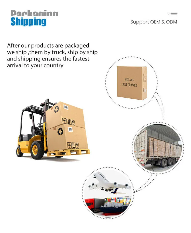 13" Cash Register Drawer For Point Of Sale (pos) System With 4 Bill 5 ...