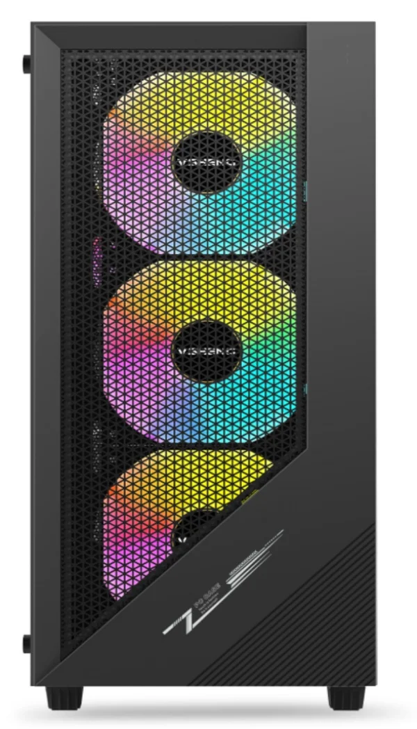 Custom Mid Tower Gaming Computer Case with Tempered Glass