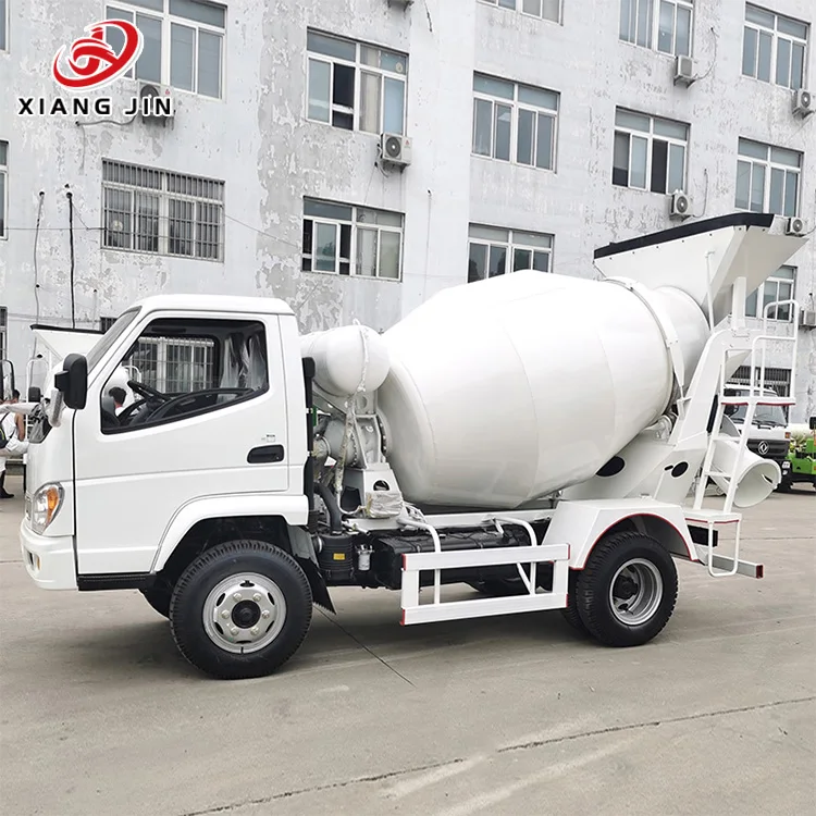 Mini Concrete Mixer Trucks 2.6m3 - Dong Feng Concrete Mixing Truck with ...