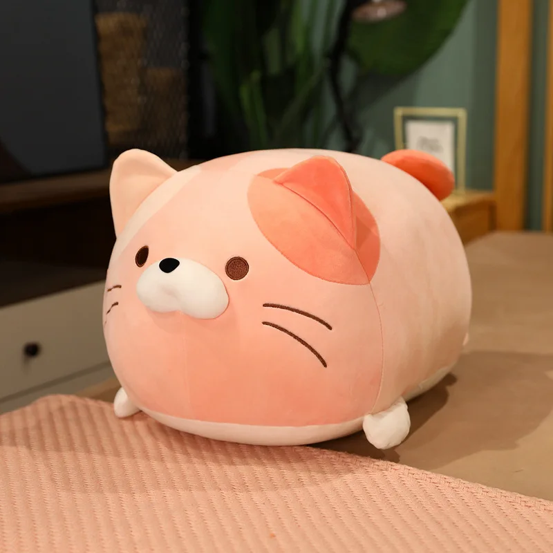 Hot Sale 35cm Fatty Cats Stuffed Doll Long Cat Animal Plush Toy Cute Fluffy Kitty Plushie Chubby Cat Plush Pillow Alibaba