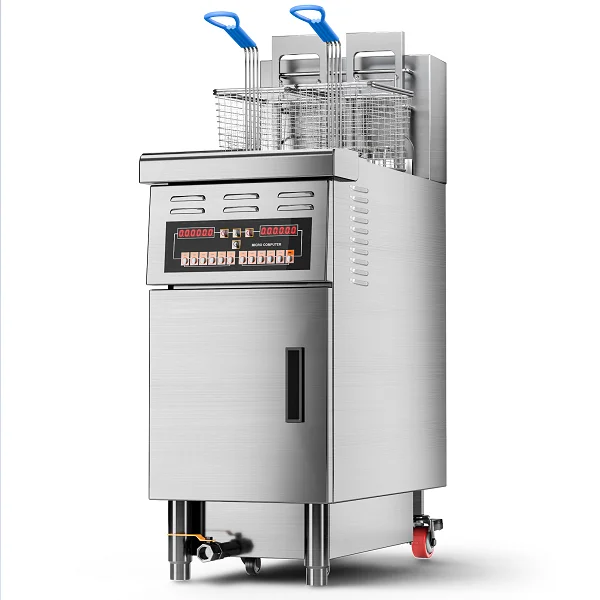 Commercial Freestanding Auto Lift Fryer Built-in Filtration - Buy ...