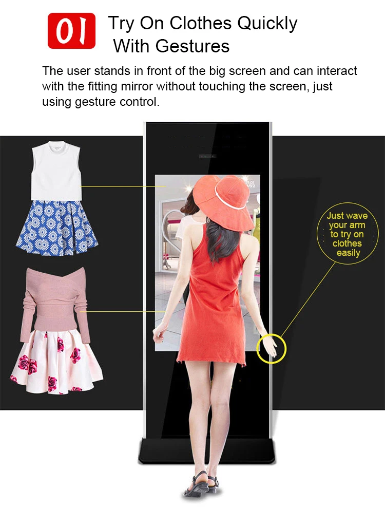 Interactive Dressing Mirrors - Enhance Retail Experience