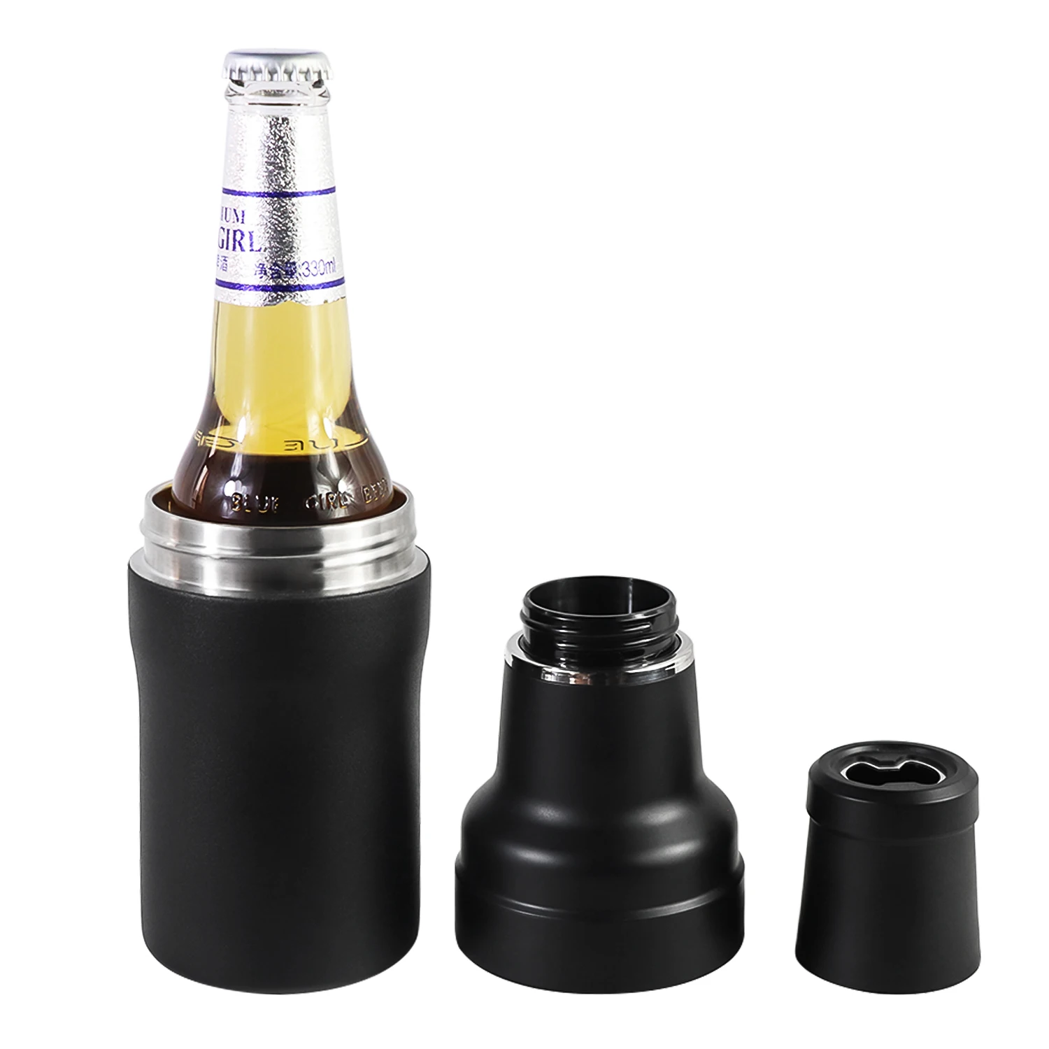 Outdoors 12oz Double Walled Stainless Steel Vacuum Insulated Beer And ...