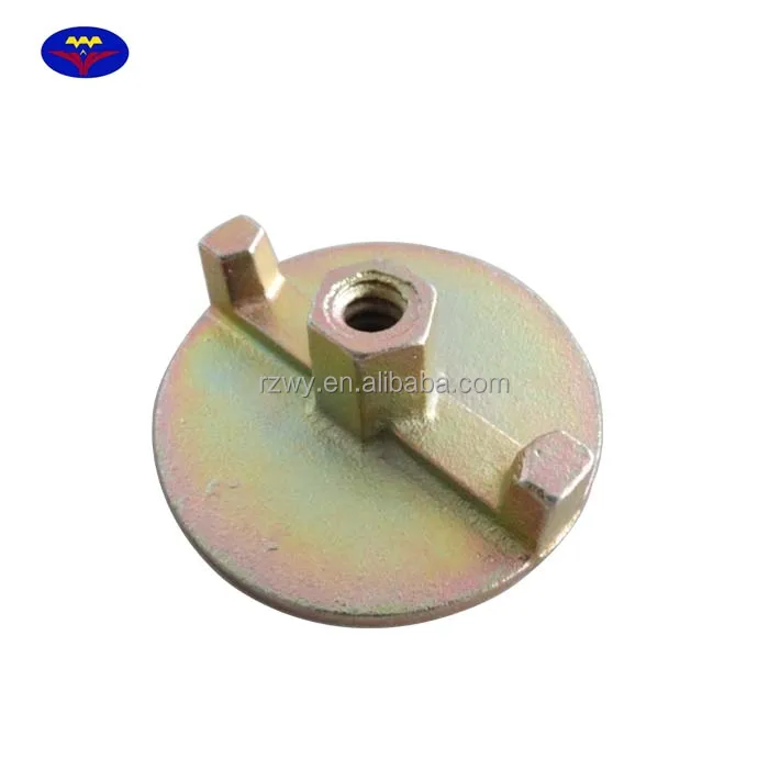 Concrete Rebar/z Bar Casting Iron Wing Nut/flanged Tension Nut For ...
