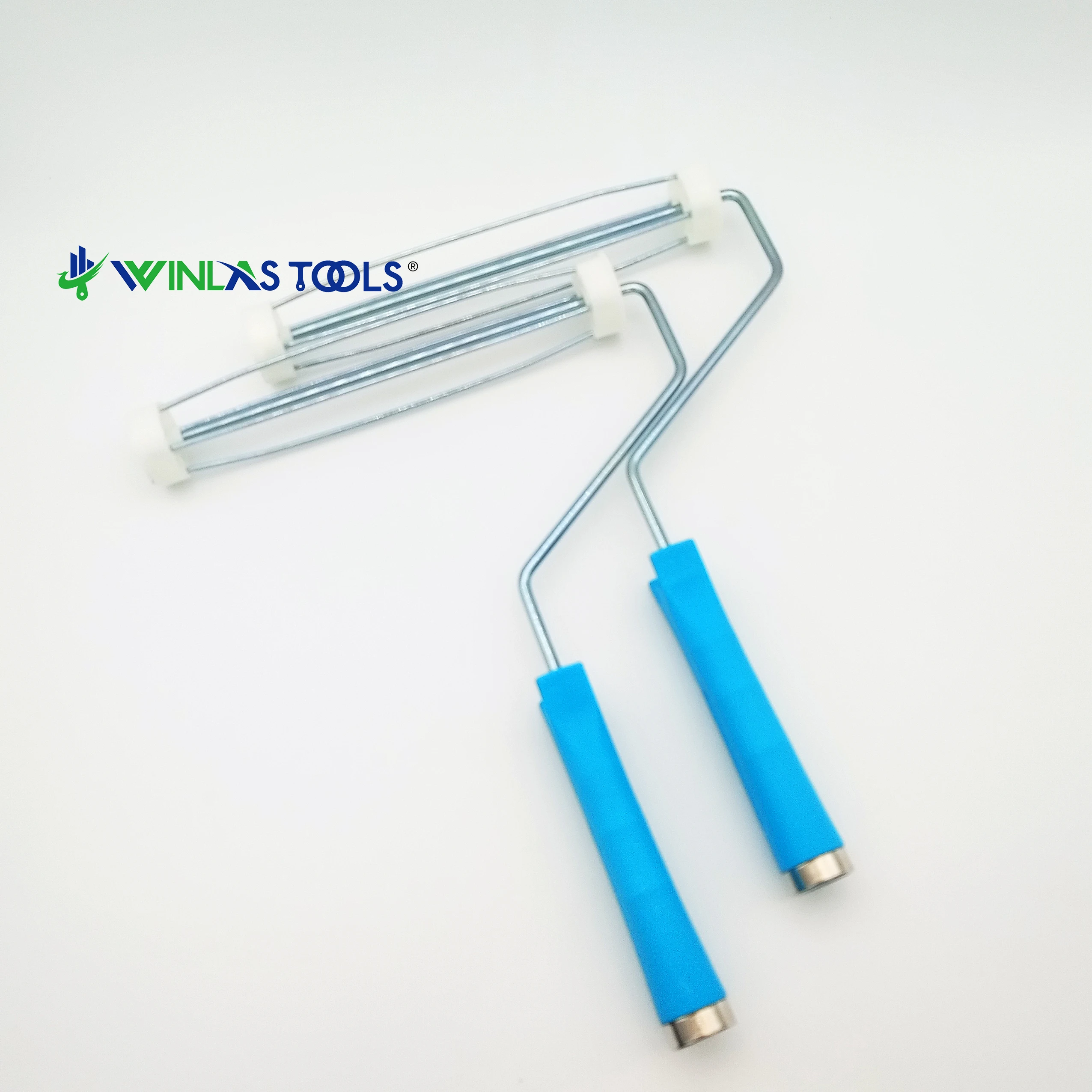 9" 230mm 5-wire-cage Heavy Duty Paint Roller Frame TPR Handle Paint ...