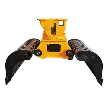 Excavator Demolition Hydraulic Rotating Grapple Scrap Metal Grab For ...