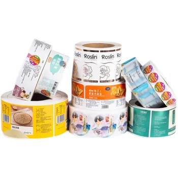 White Waybill Sticker A6 Folded Thermal Label Sticker Paper 100x150 ...