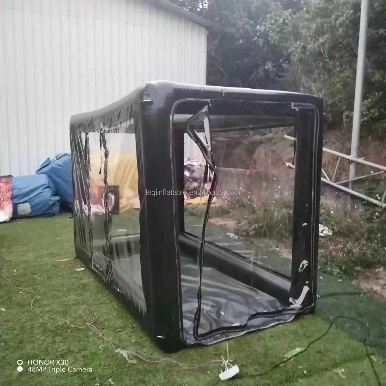 2.8m/3.6m Custom Bubble Motor Storage Airtight Inflatable Motorcycle ...