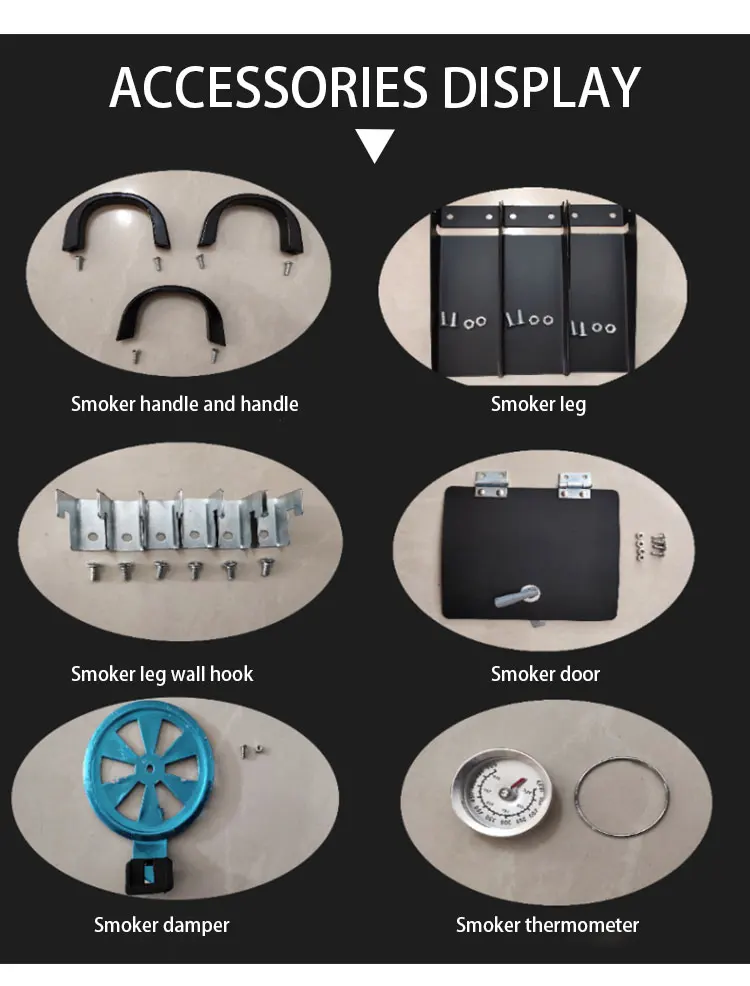 Wholesale Outdoor Cylinder Barrel Shaped 3 Layers Tower Vertical Smoker ...