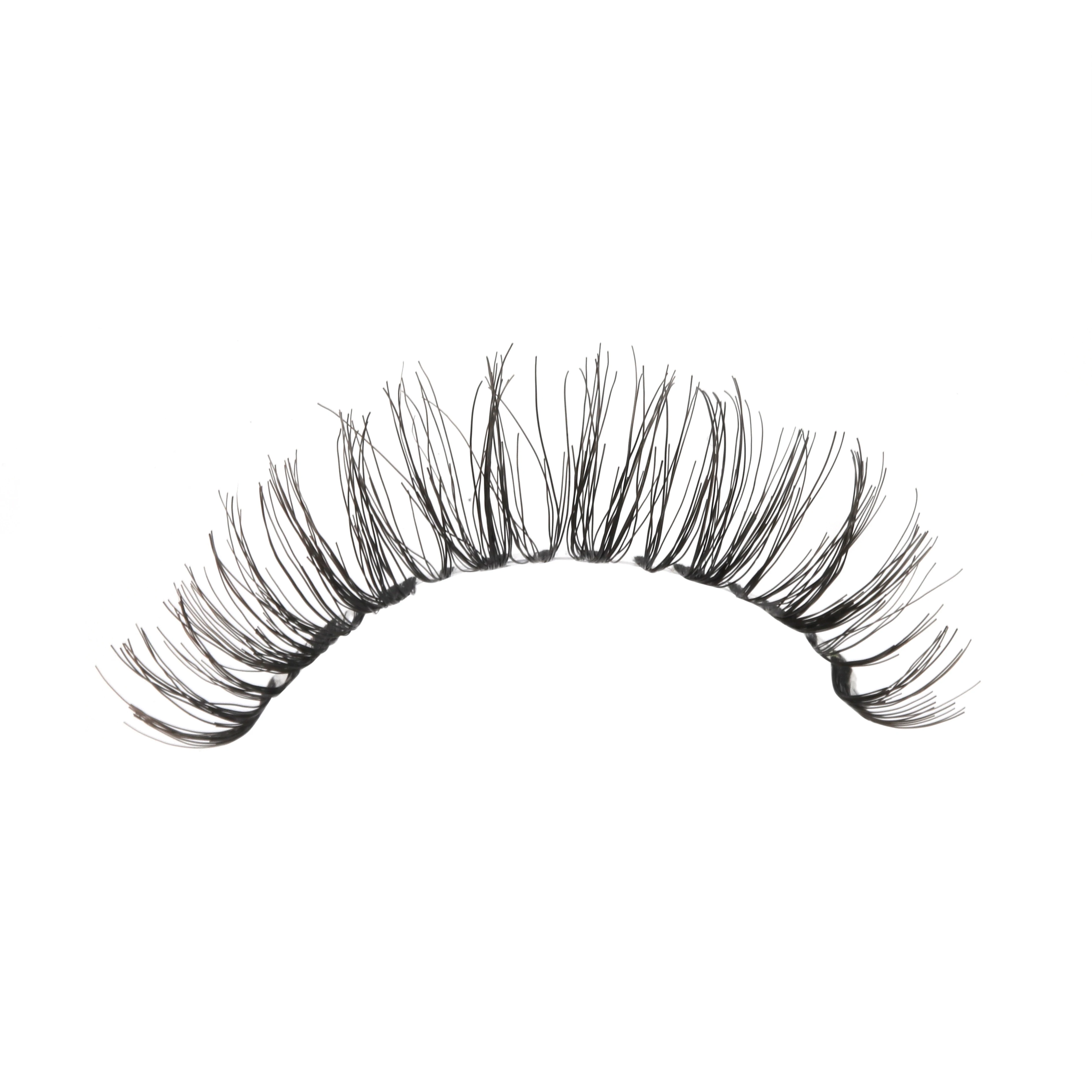 Worldbeauty 2023 New Faux Mink Superfine Invisible Band Lashes ...