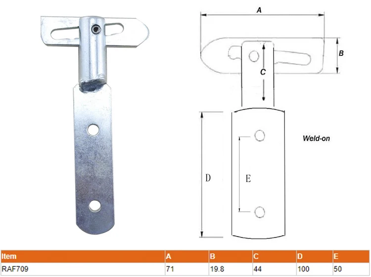 Stainless Steel M8/m12 Antiluce Truck Drop Lock Pin Anti Luce Fastener ...