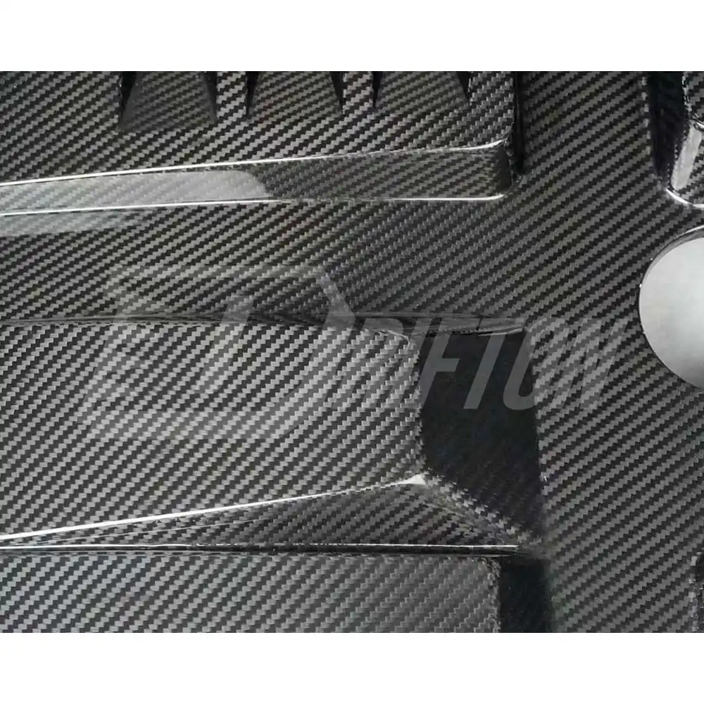Drifton Dry Carbon Fiber S58 Engine Bay Cover for BMW M2 G87